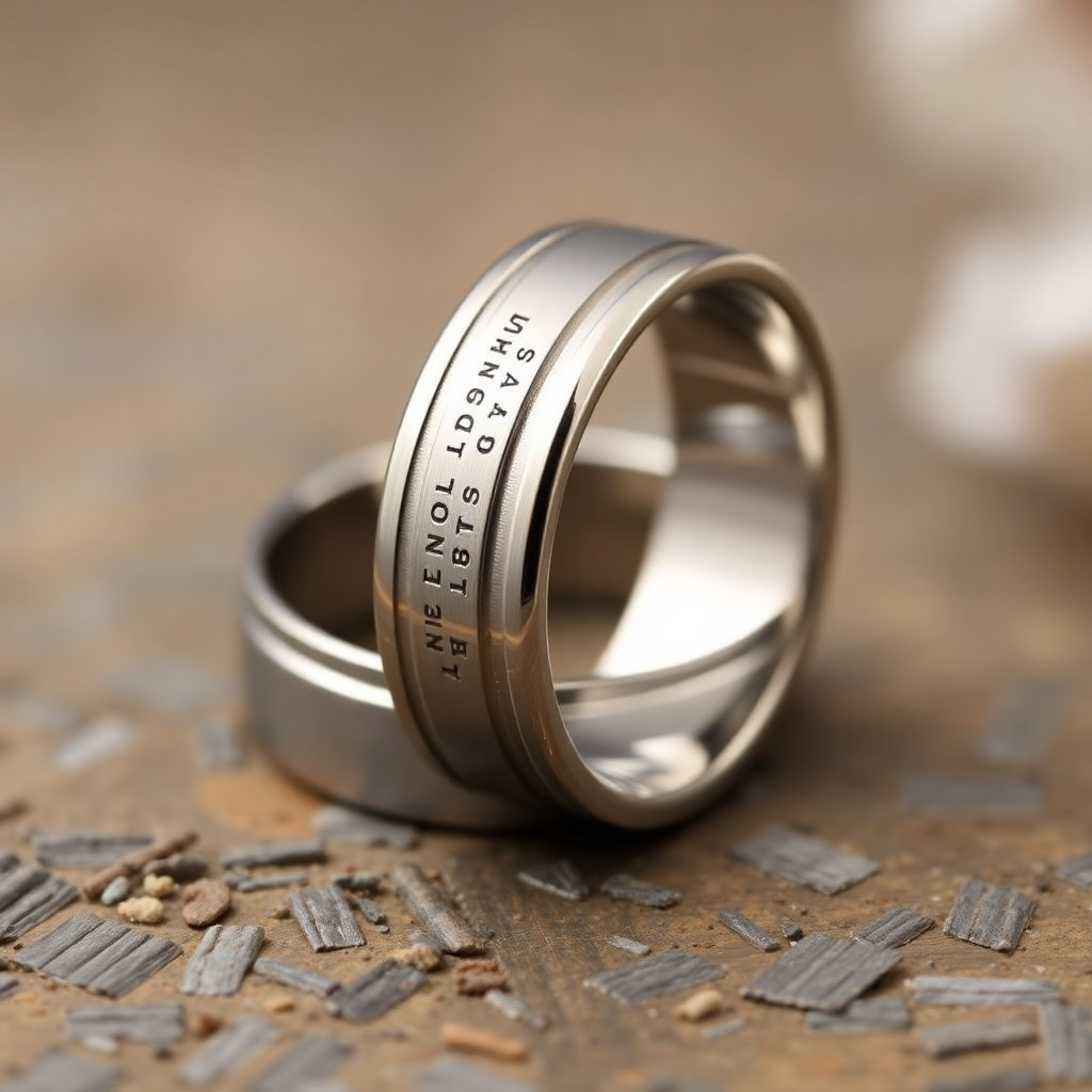 Best Mens Wedding Ring Engraving Ideas | Vondy