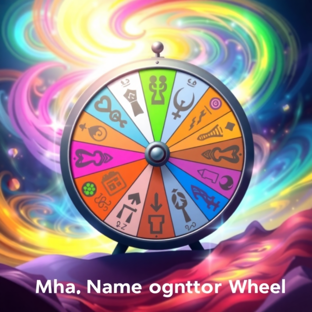 Best Mha Name Generator Wheel | Vondy