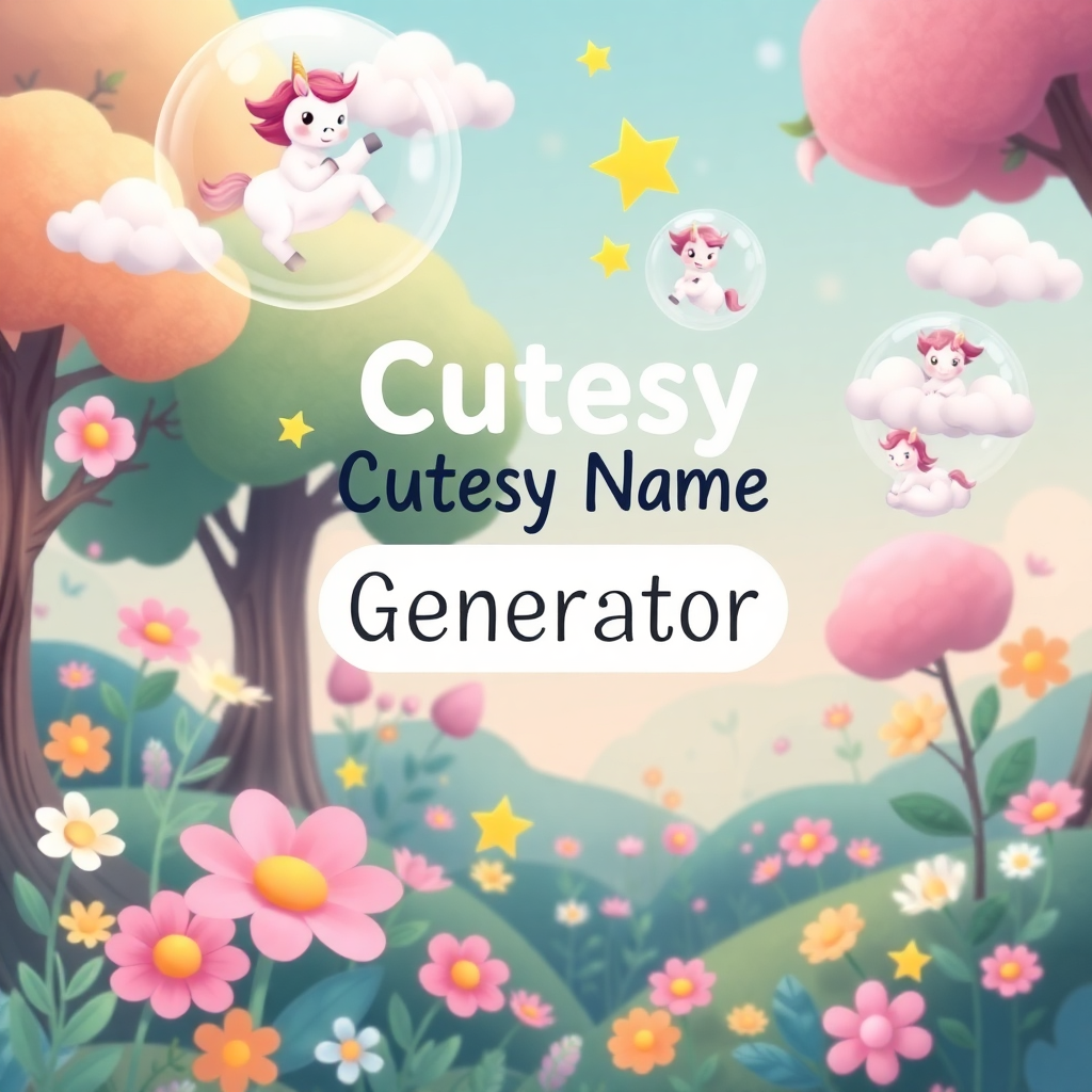 Best Cutesy Name Generator | Vondy