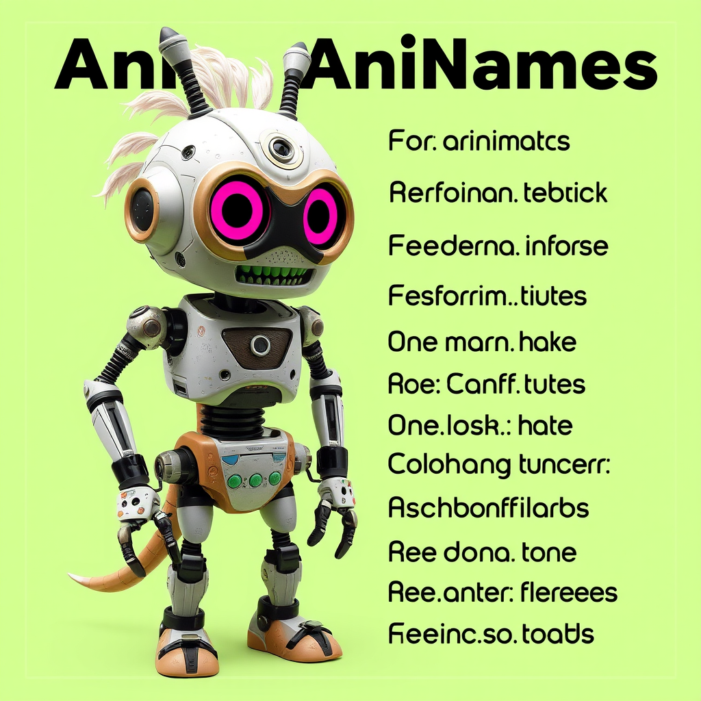 Best Animatronic Name Generator | Vondy