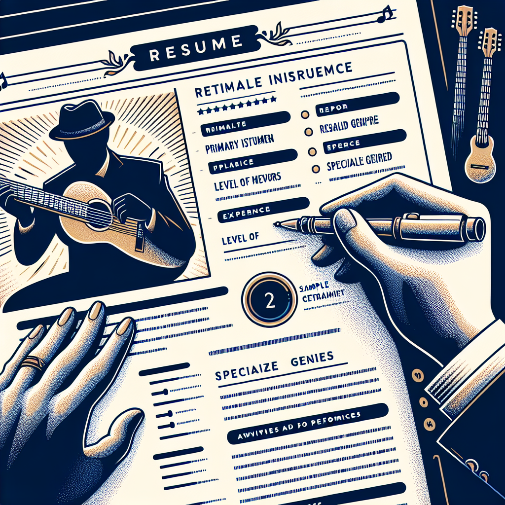 Best Musician Resume Generator | Vondy
