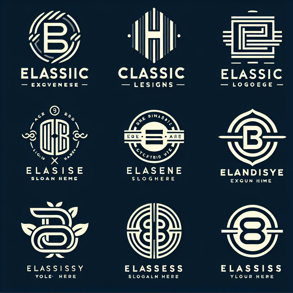 Best Classic Logo Design Ideas | Vondy