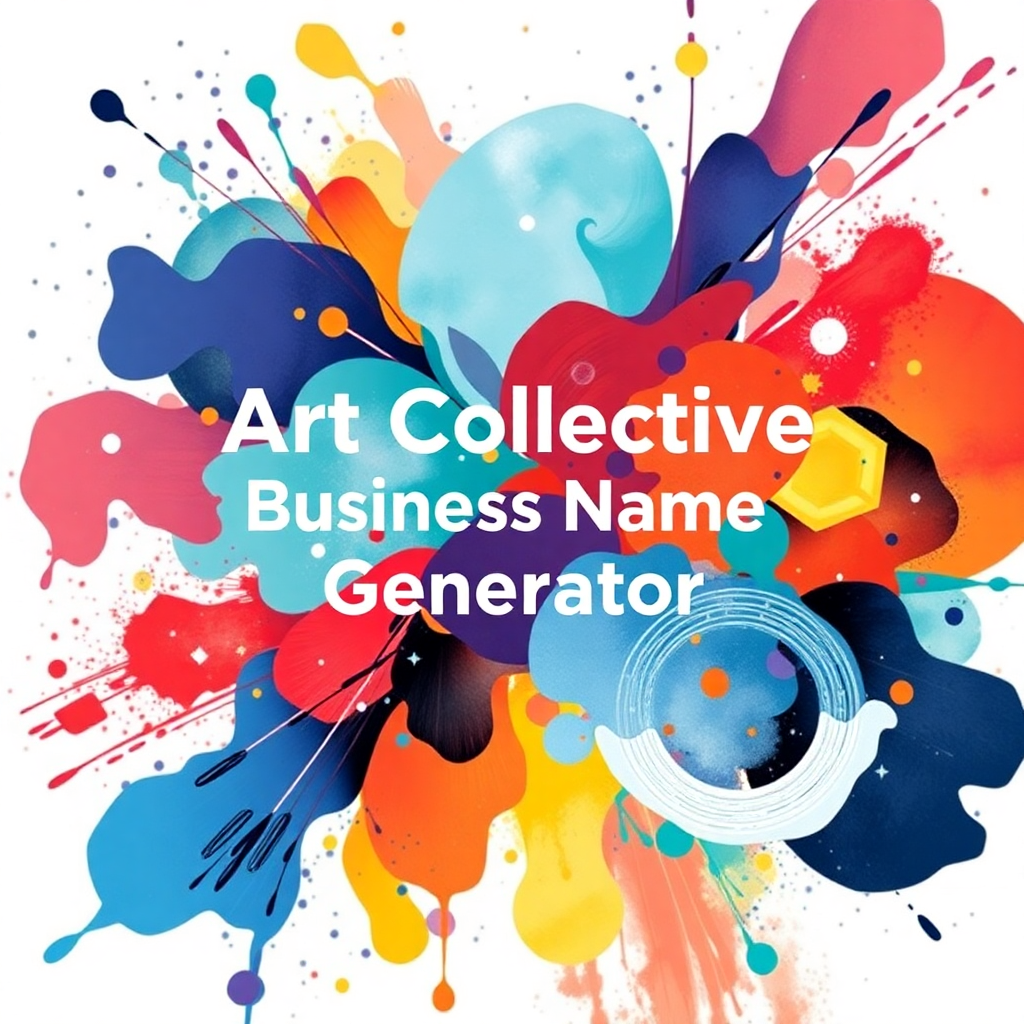 Best Art Collective Business Name Generator | Vondy