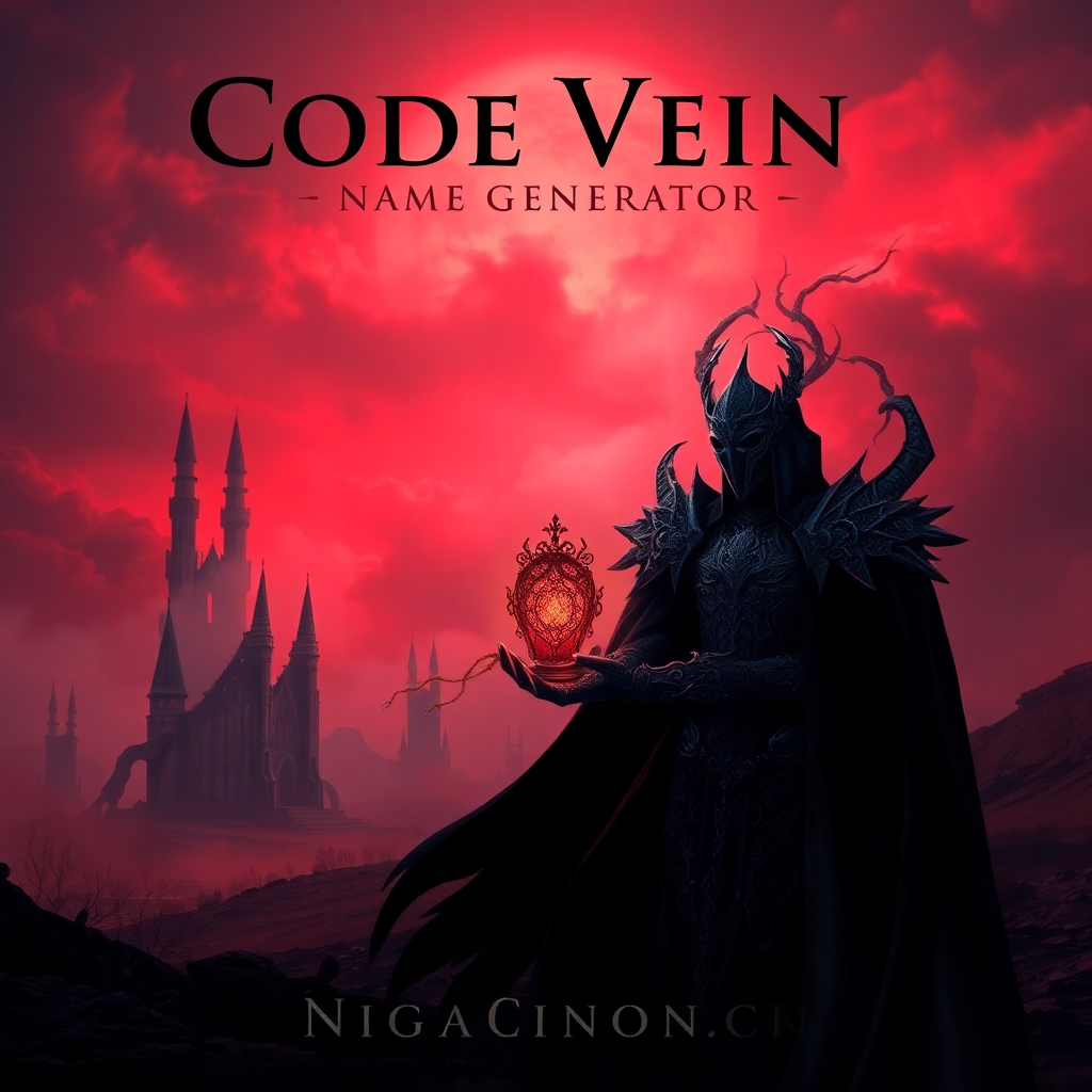 Best Code Vein Name Generator | Vondy