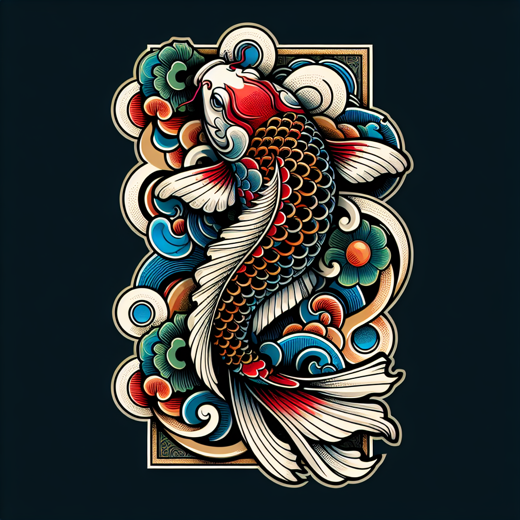 Best Japanese Fish Tattoo Generator | Vondy