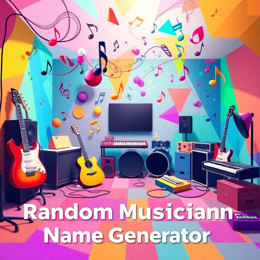 Best Random Musician Name Generator | Vondy