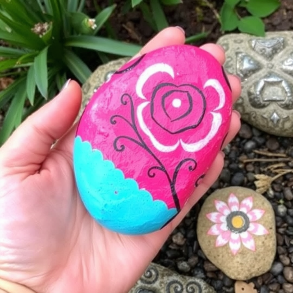 Best Pink Rock Painting Ideas | Vondy