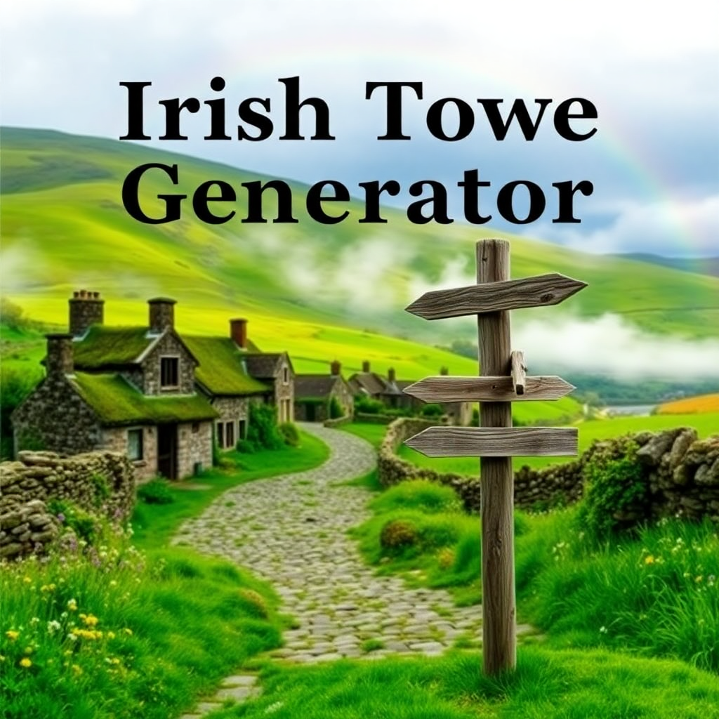 Best Irish Town Name Generator | Vondy