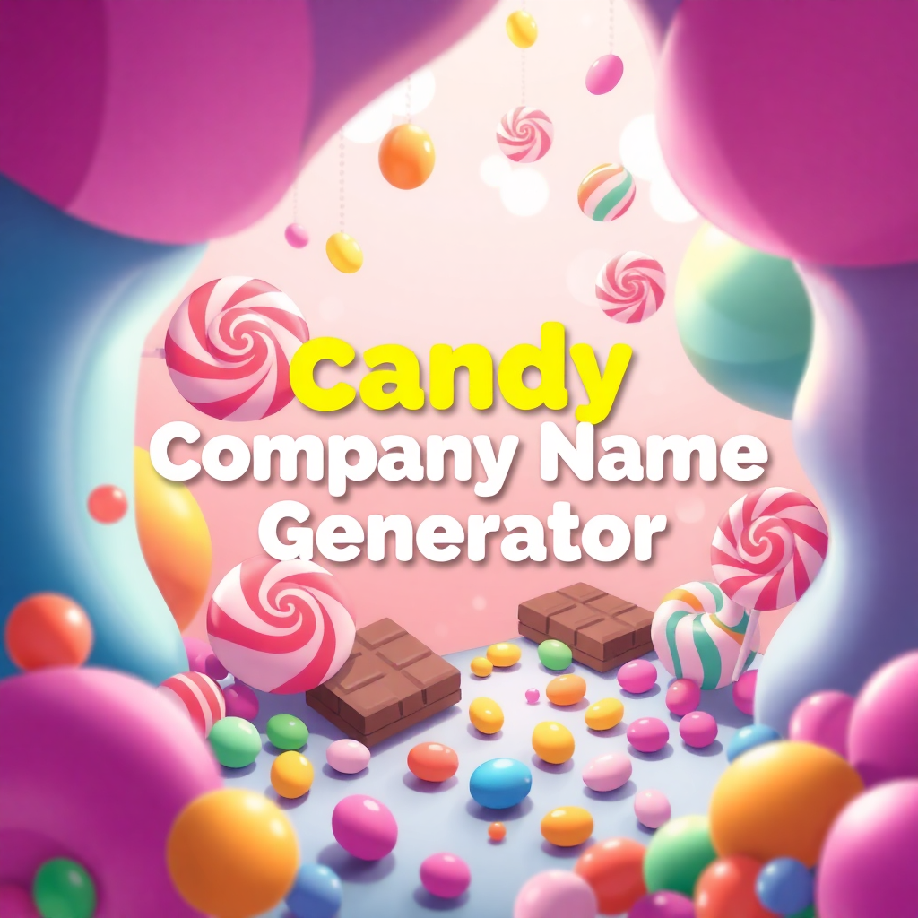 Best Candy Company Name Generator | Vondy