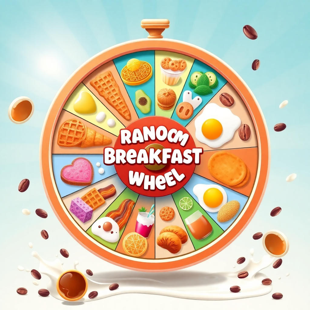 Best Random Breakfast Generator Wheel | Vondy