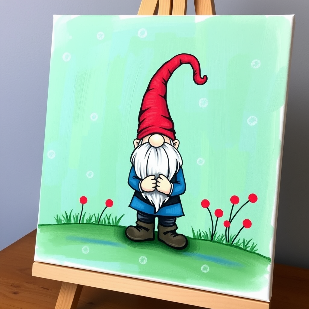 Best Gnome Canvas Painting Ideas | Vondy