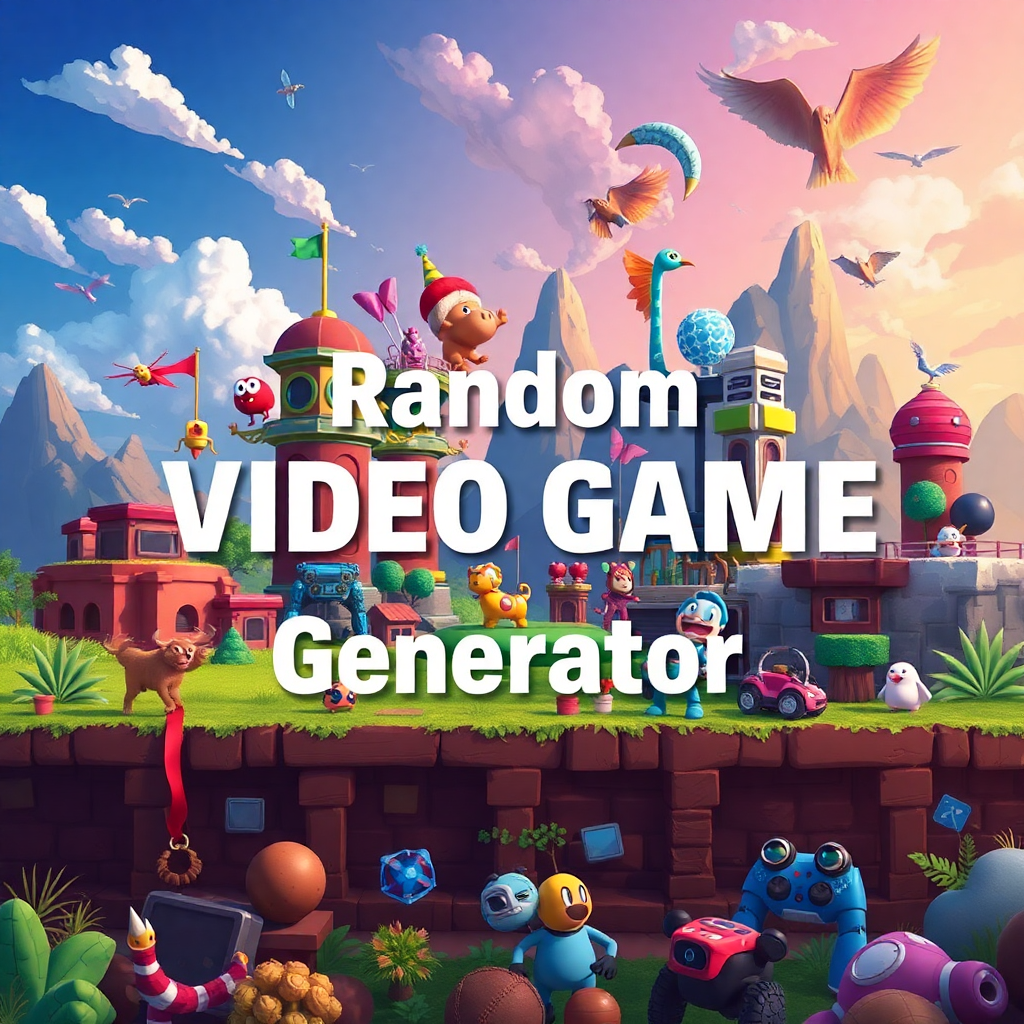 Best Random Video Game Name Generator | Vondy