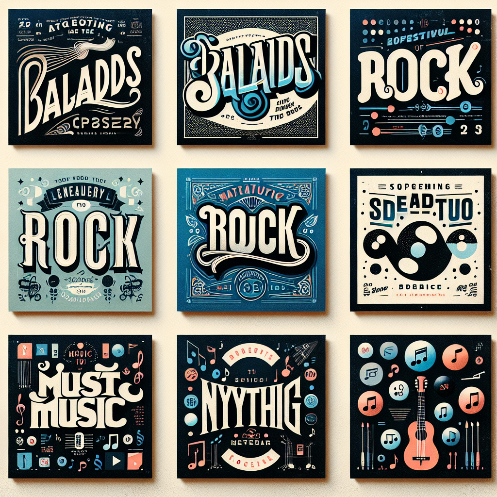 Best Font Album Cover Generator | Vondy