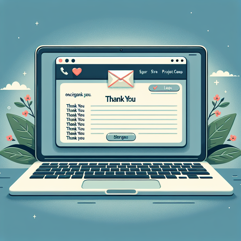 Best Thank You Note Email Template | Vondy