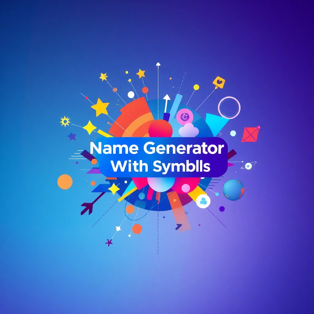 Best Name Generator With Symbols | Vondy