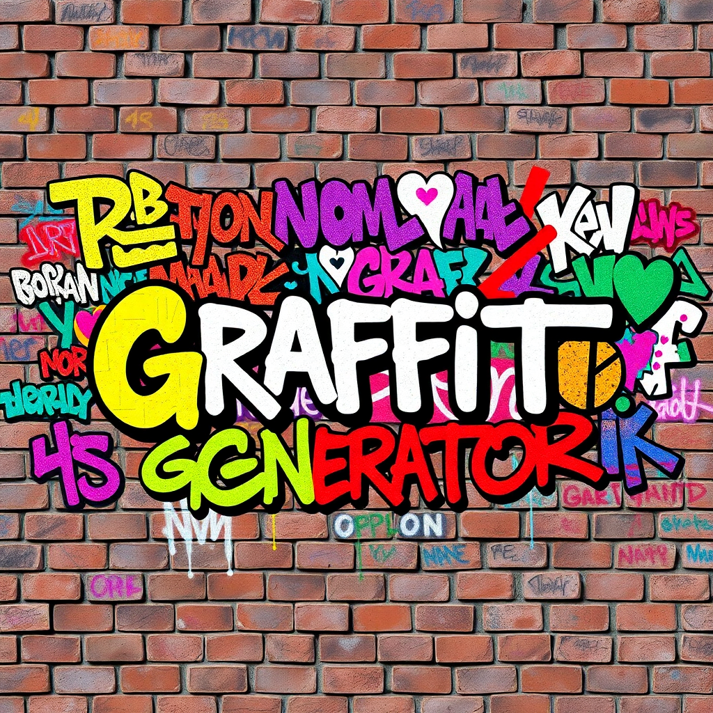 Mejor Graffiti Tag Name Generator | Vondy