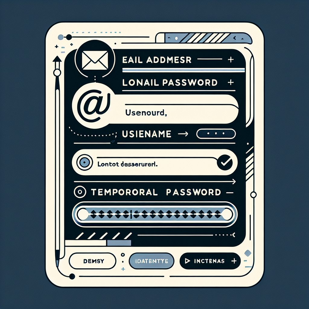 Best Login Credentials Email Template | Vondy