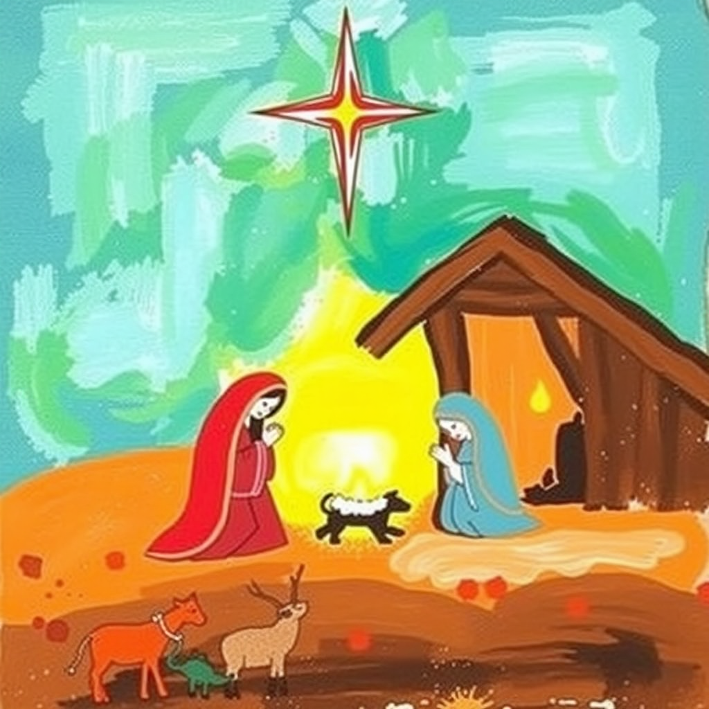 Best Nativity Scene Painting Ideas | Vondy