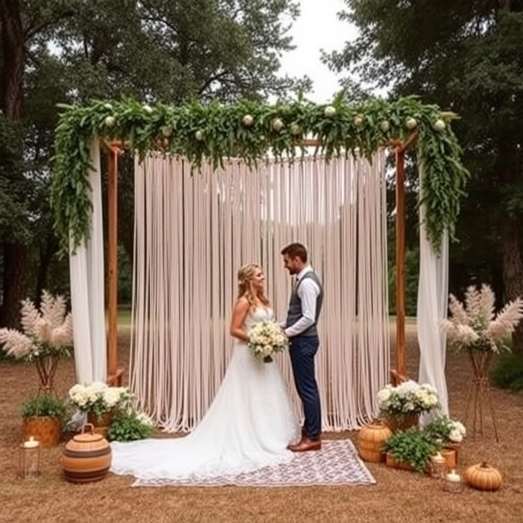 Best Boho Wedding Backdrop Ideas | Vondy