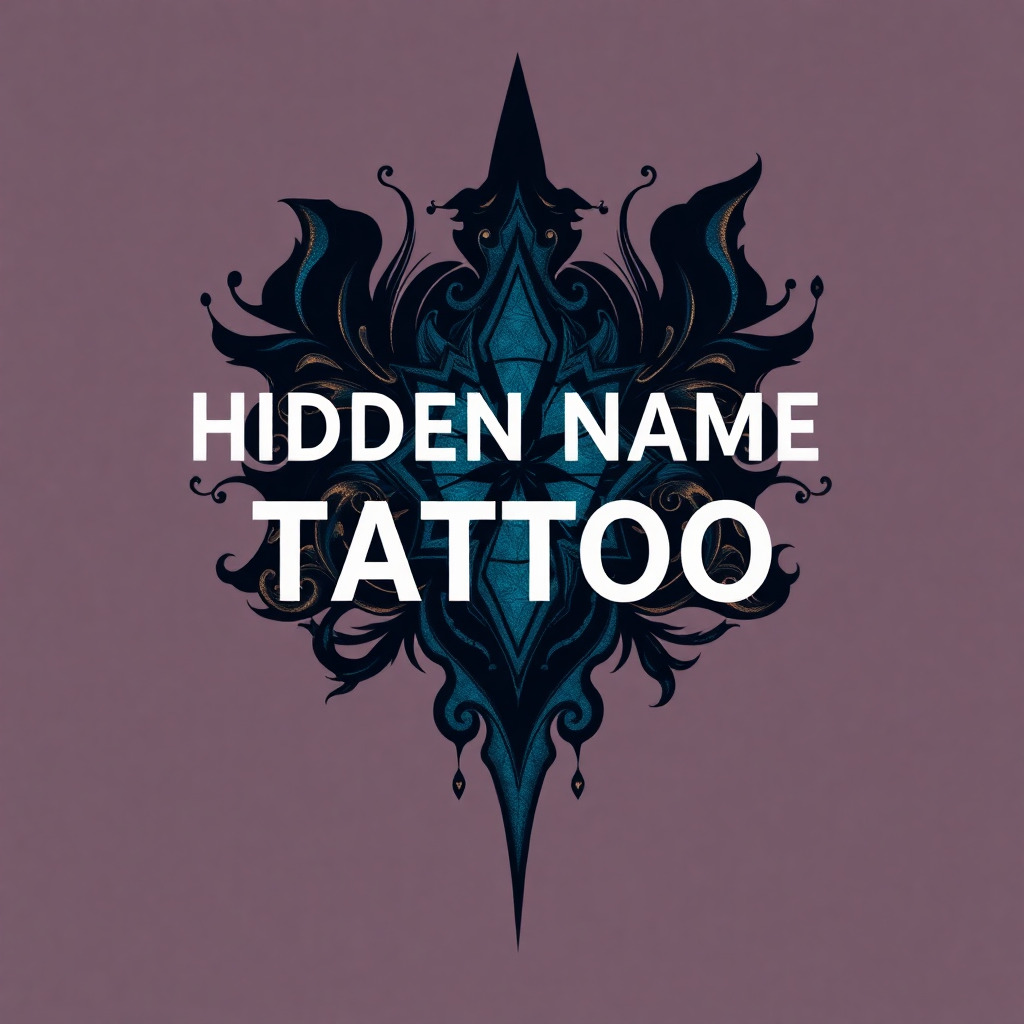 Hidden name tattoo generator photos - Wisconsintattoocompany.com