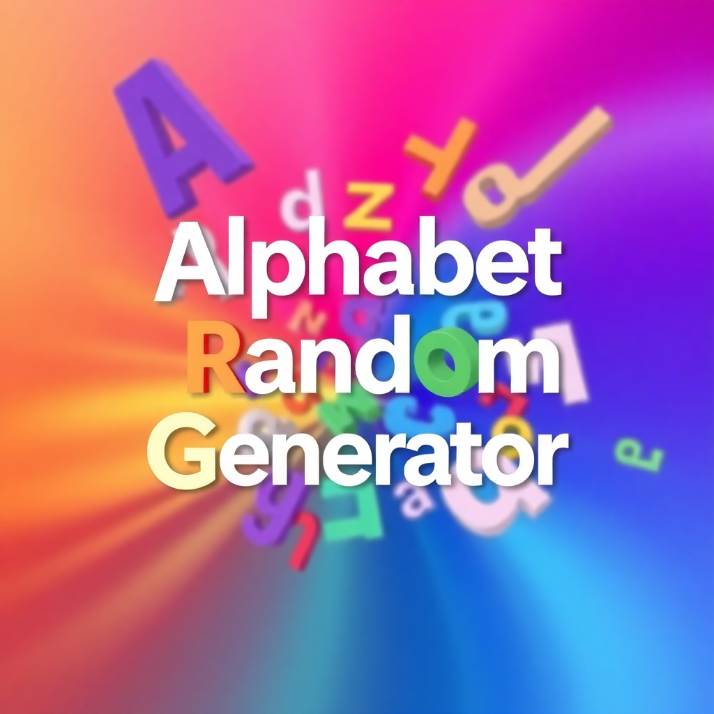 Best Alphabet Random Generator | Vondy