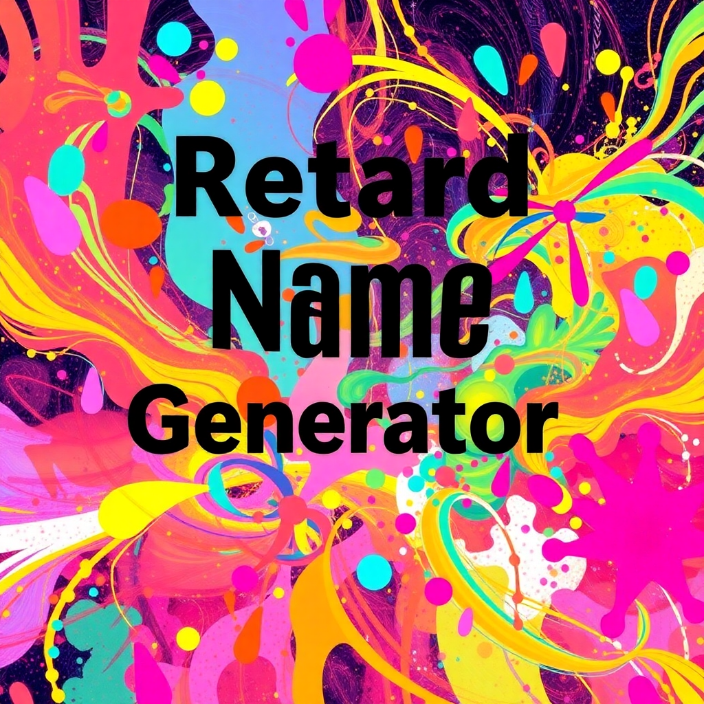 Best Retard Name Generator | Vondy