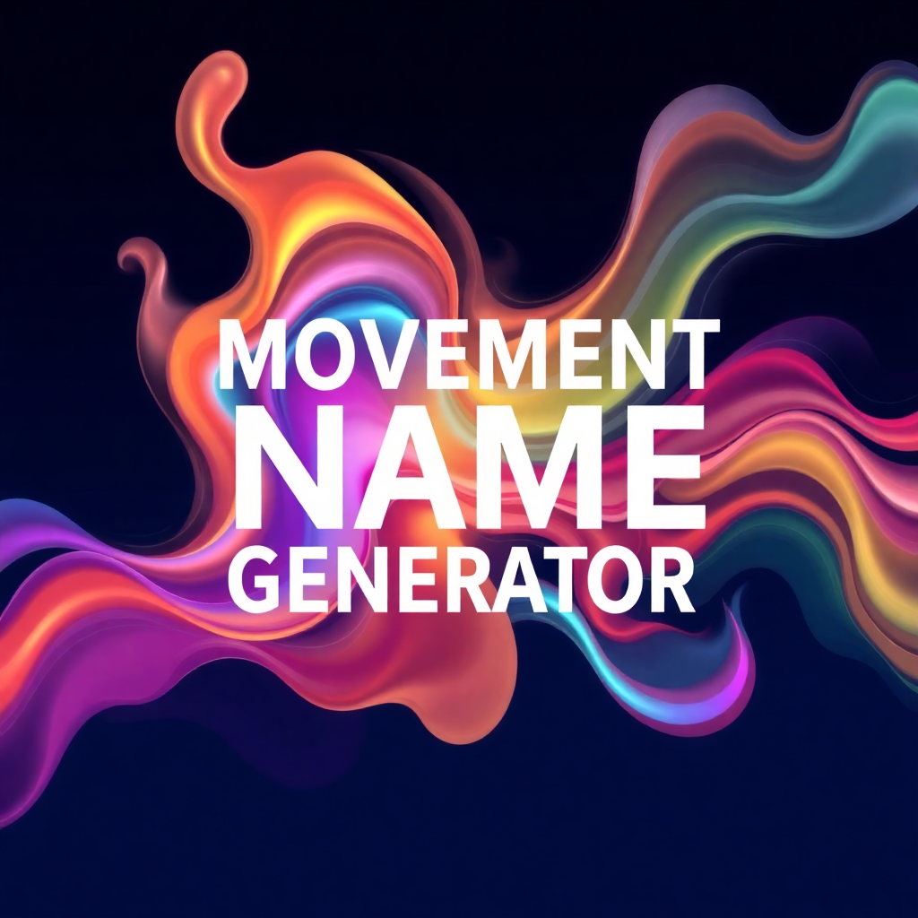 Best Movement Name Generator | Vondy