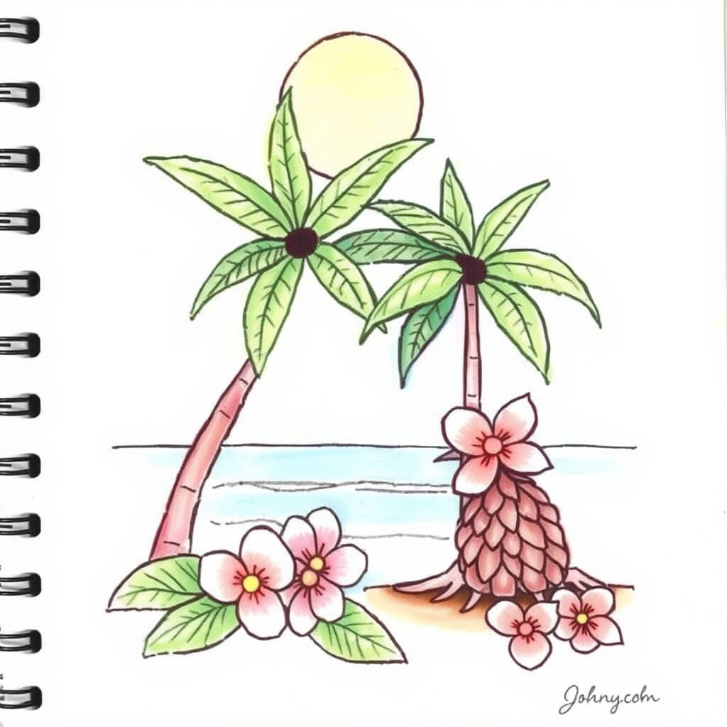 Best Hawaiian Drawing Ideas | Vondy