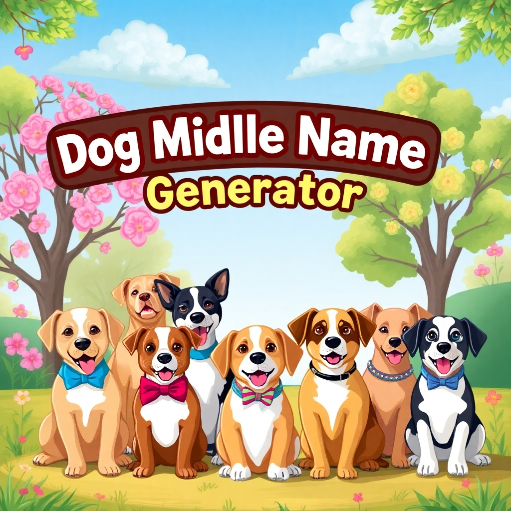 Best Dog Middle Name Generator | Vondy