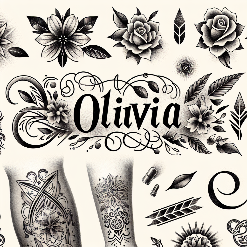Olivia Tattoo Ideas