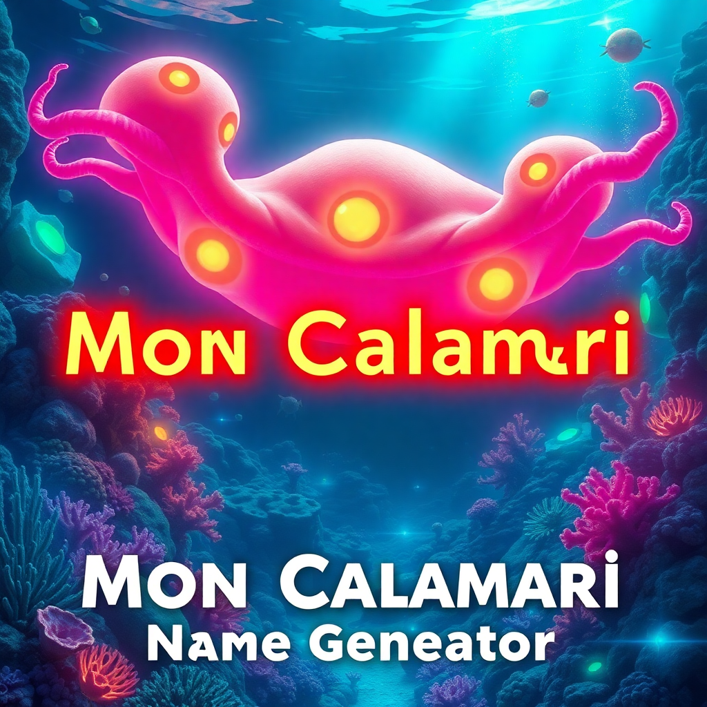 Best Mon Calamari Name Generator | Vondy