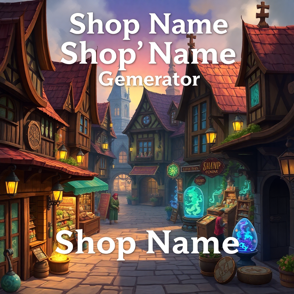 Best Shop Name Generator Dnd | Vondy