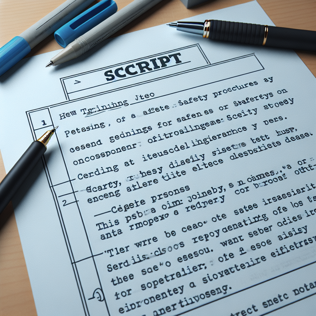 Best Training Video Script Generator | Vondy