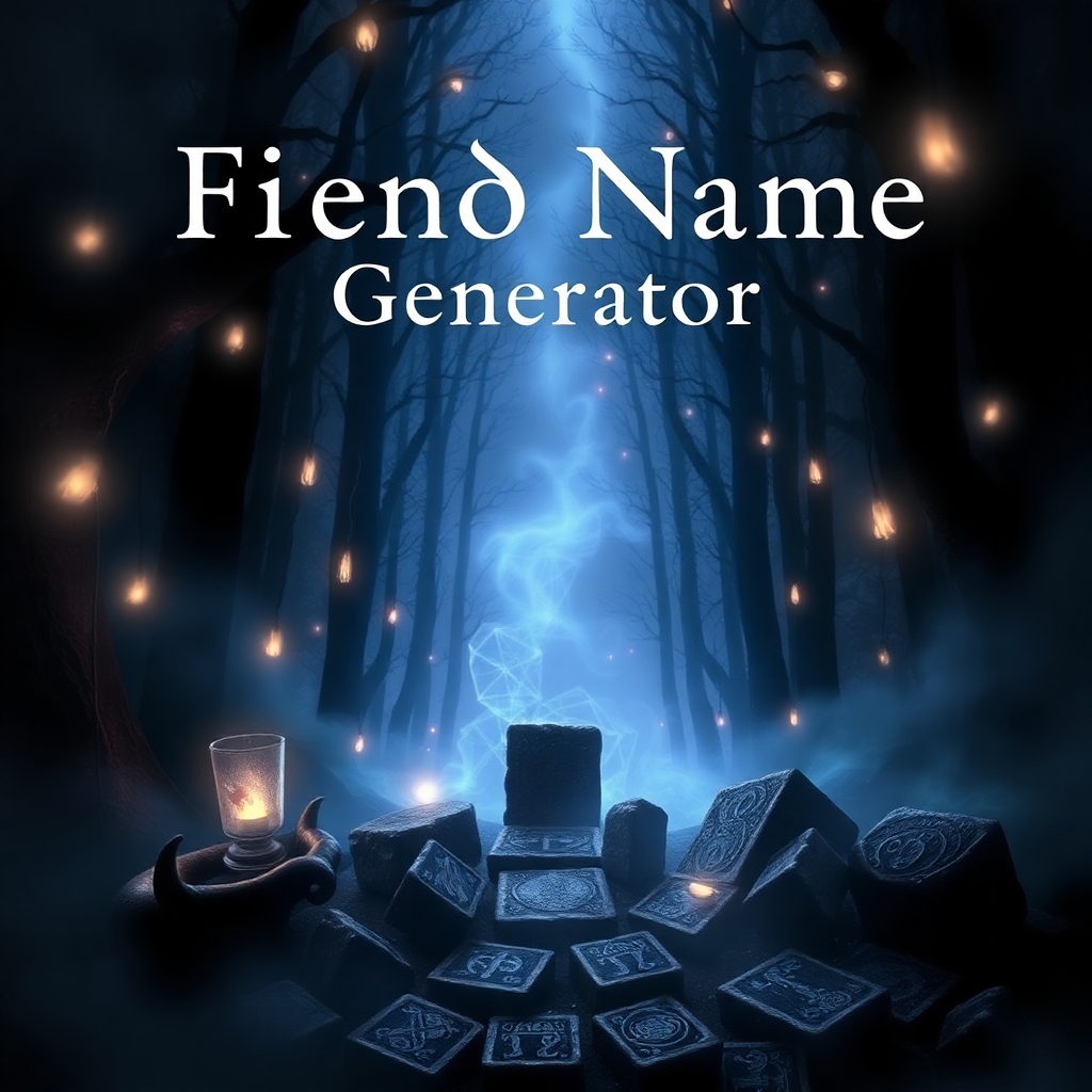 Best Fiend Name Generator | Vondy