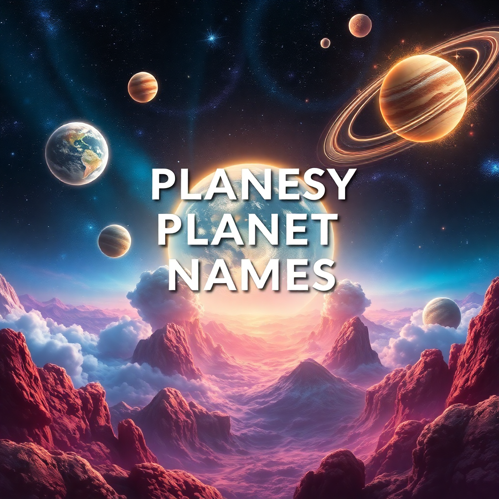 Best Fantasy Planet Names Generator | Vondy