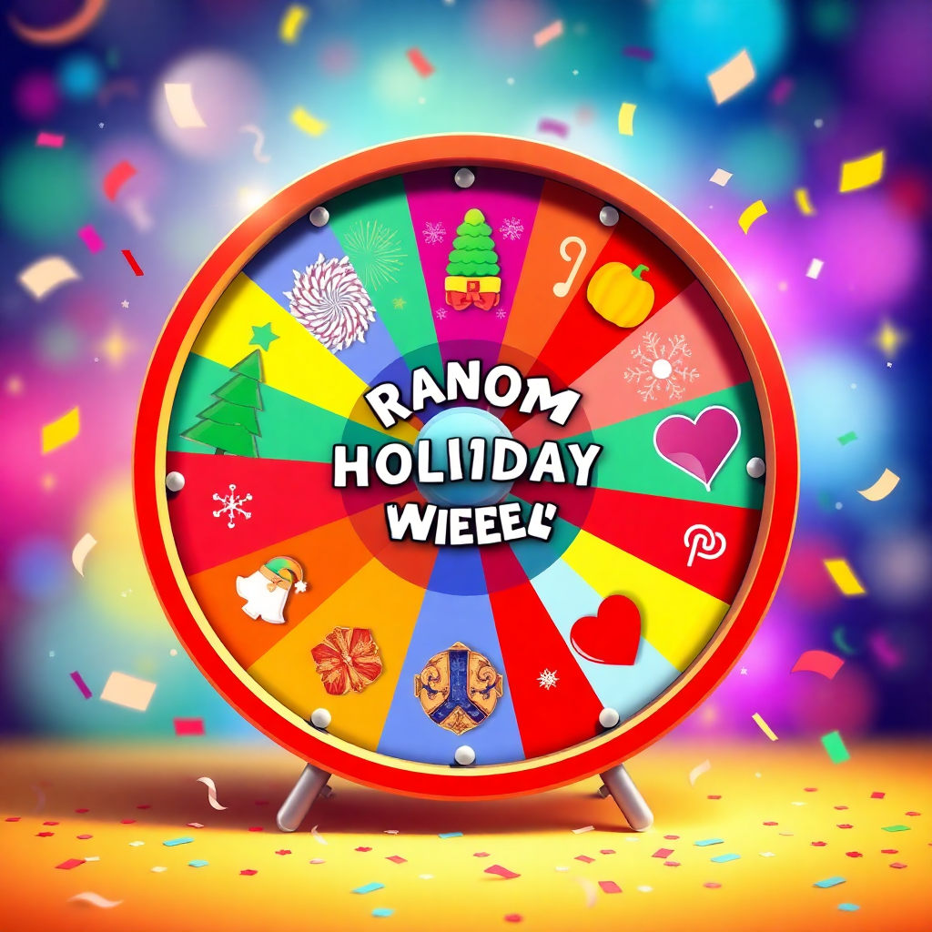 Best Random Holiday Generator Wheel | Vondy