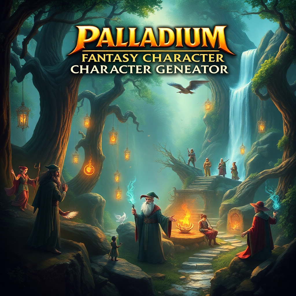 Best Palladium Fantasy Character Generator | Vondy