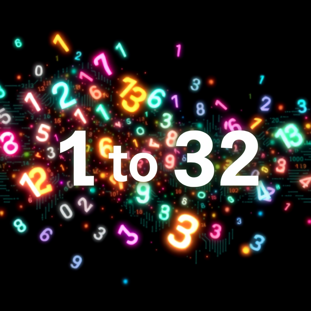 Best 1 To 32 Random Number Generator | Vondy