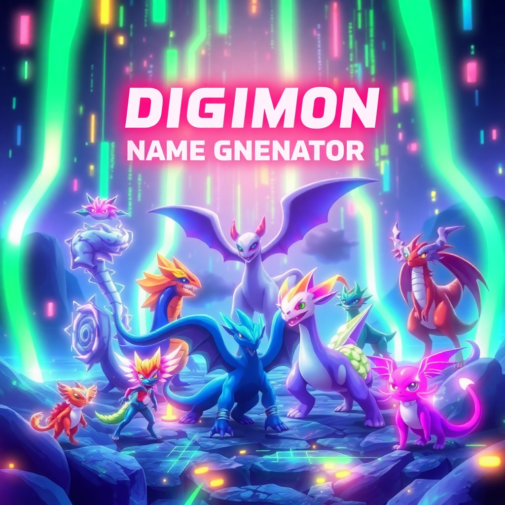 Best Digimon Name Generator | Vondy