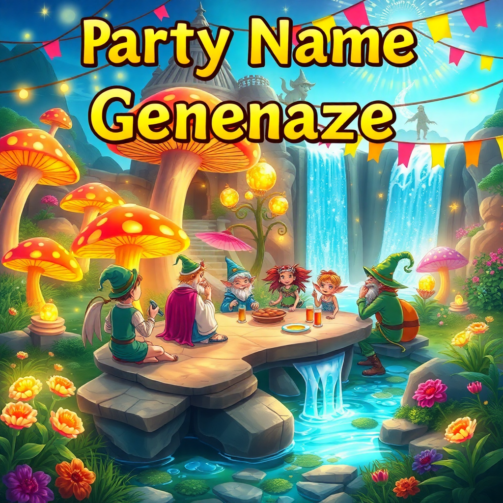 Best Party Name Generator Fantasy | Vondy