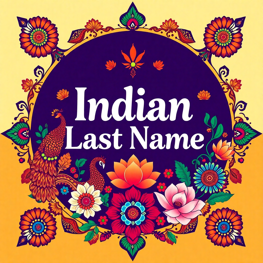 Best Indian Last Name Generator | Vondy