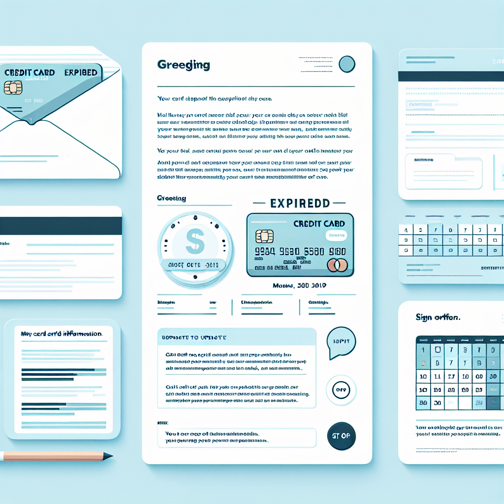 Best Credit Card Expiring Email Template | Vondy