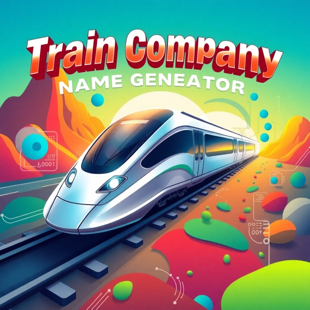 Best Train Company Name Generator | Vondy