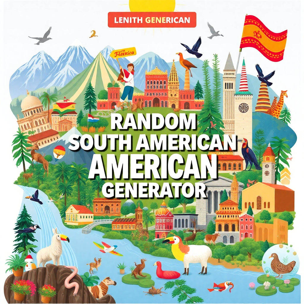 Best Random South American Country Generator | Vondy