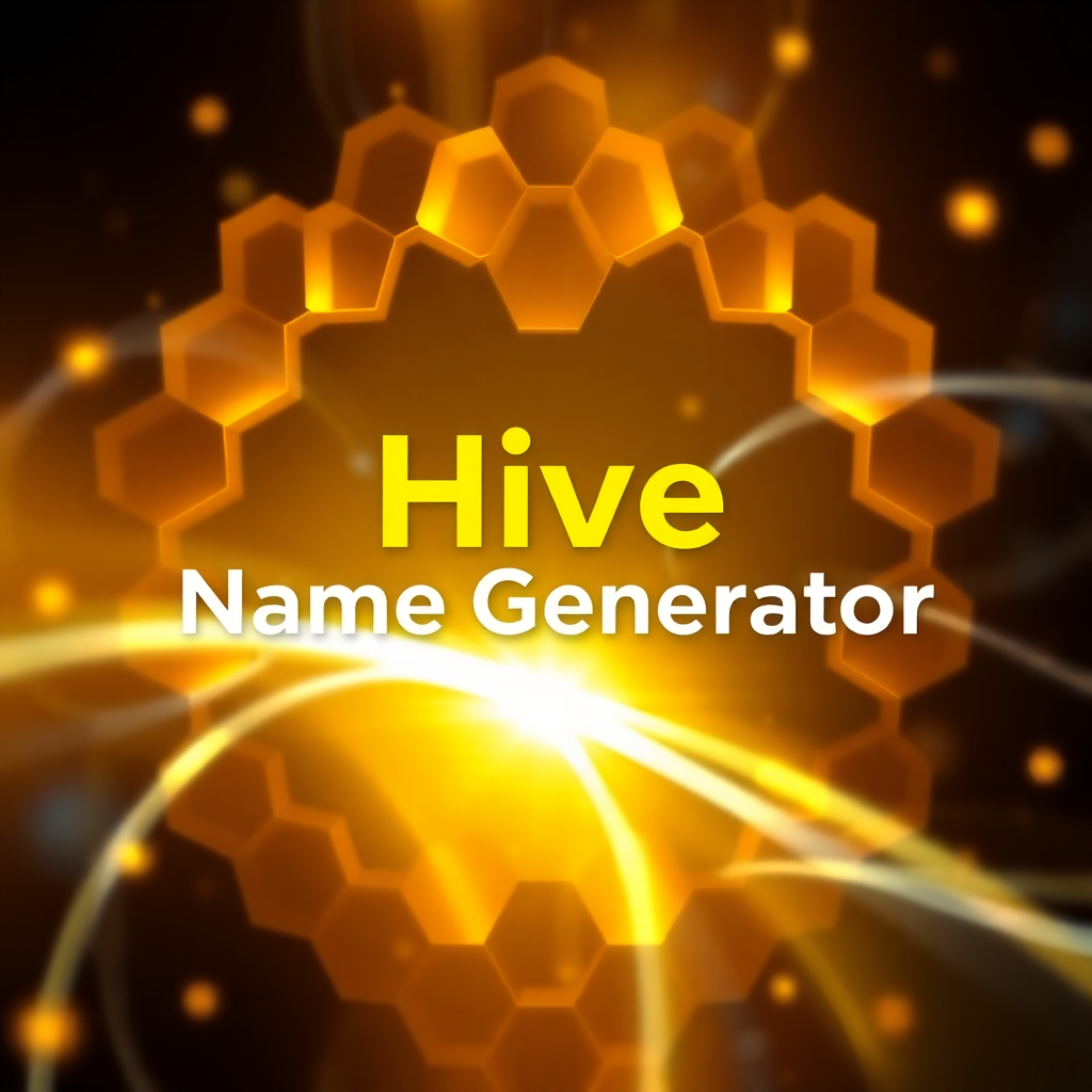 Best Hive Name Generator | Vondy