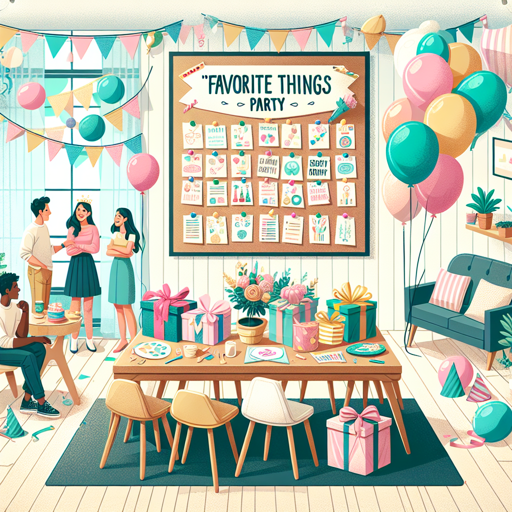 Best Ideas For Favorite Things Party | Vondy