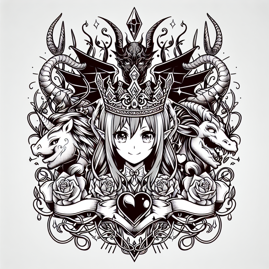 Best Anime Crown Tattoo Generator | Vondy