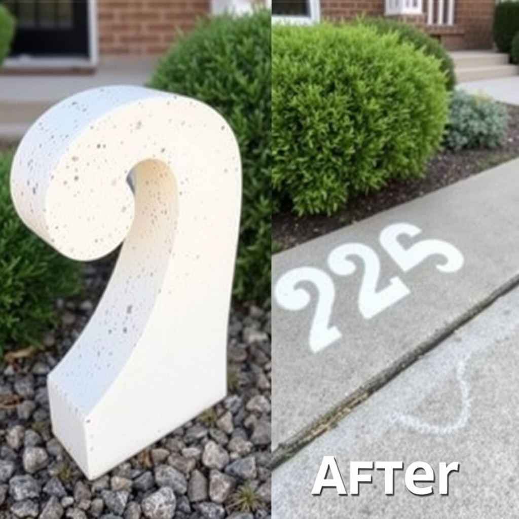 Best Curb Number Painting Ideas | Vondy