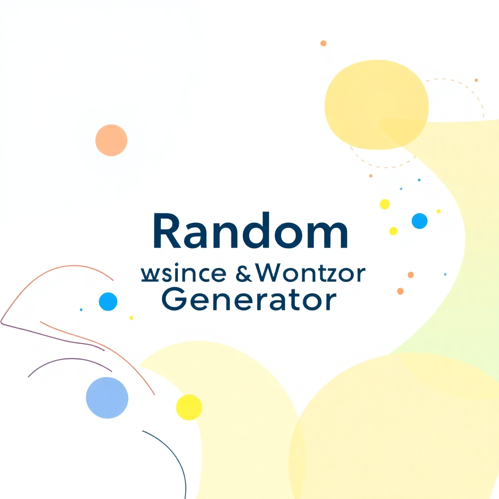Best Random Simple Word Generator | Vondy
