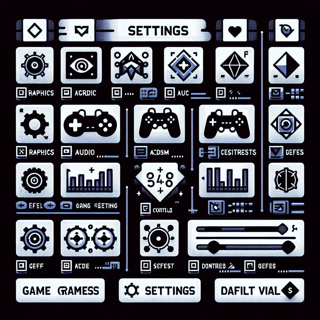 Best Game Settings Menu Generator | Vondy